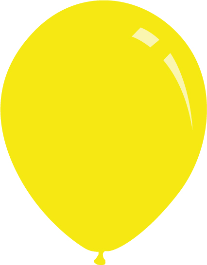 18" Standard Yellow Decomex Latex Balloons (25 Per Bag) | Bargain ...