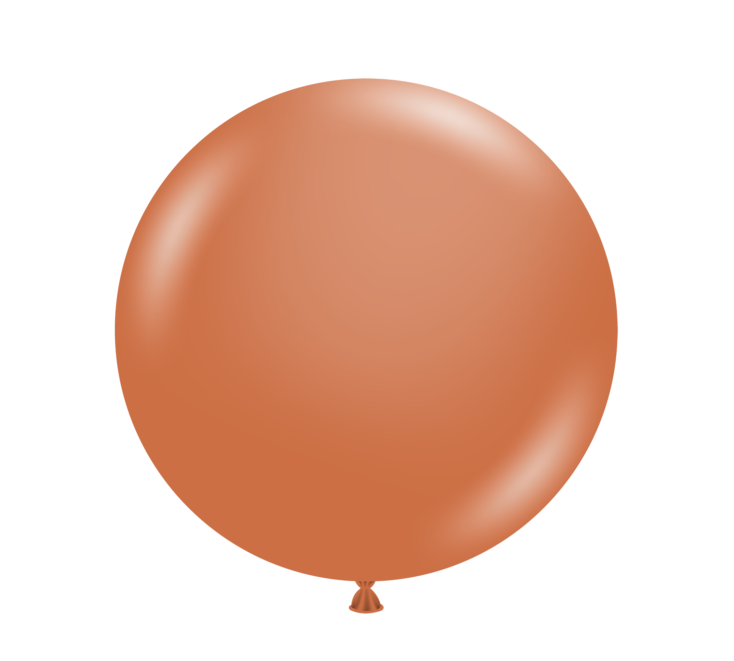 36" Burnt Orange Tuftex Latex Balloons (2 Per Bag) | Bargain Balloons ...