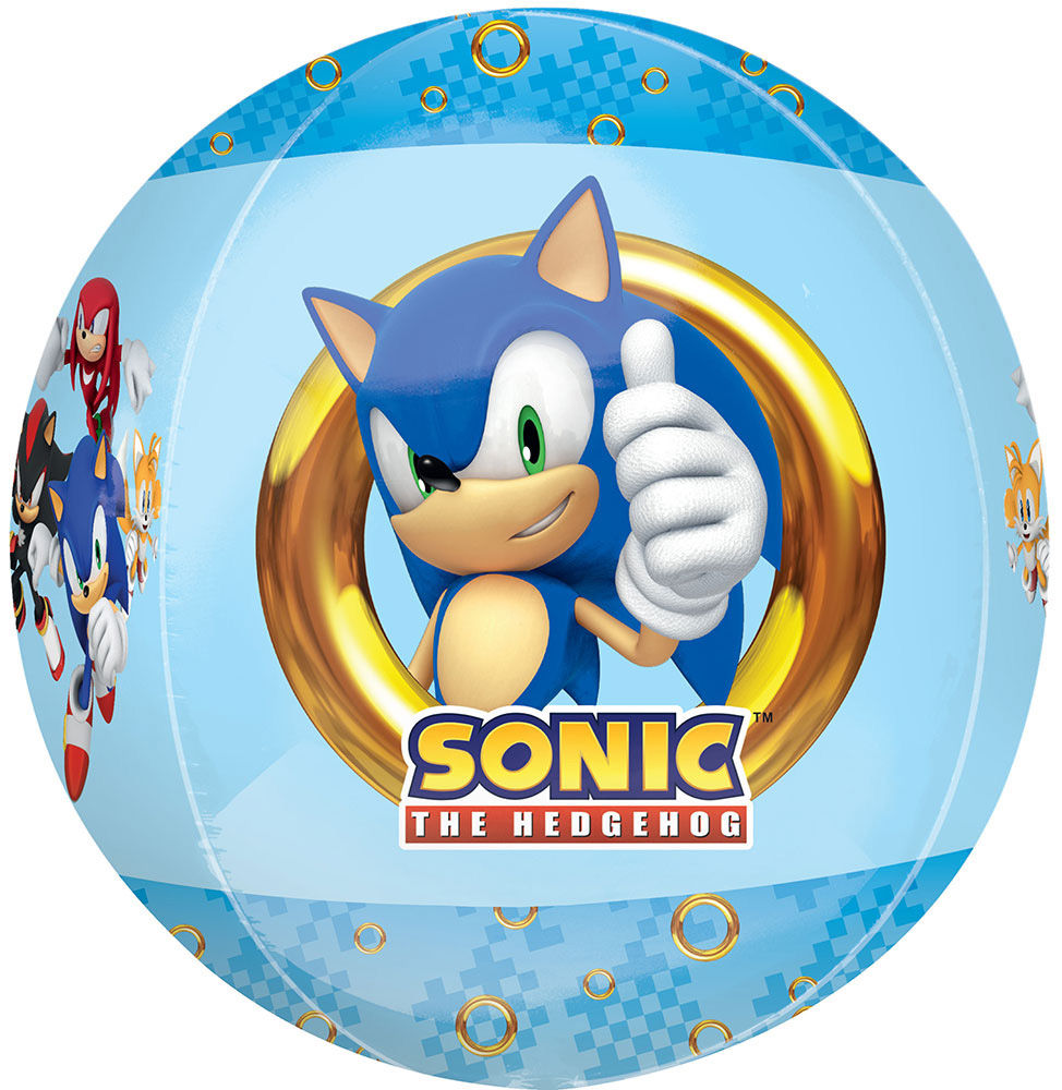 16" Sonic the Hedgehog 2 Orbz Foil Balloon | Bargain Balloons - Mylar ...